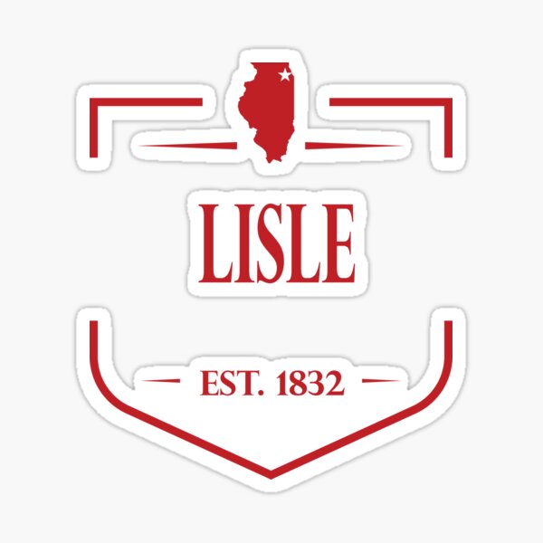 "Lisle" Sticker for Sale by Robert Ropars | Redbubble
