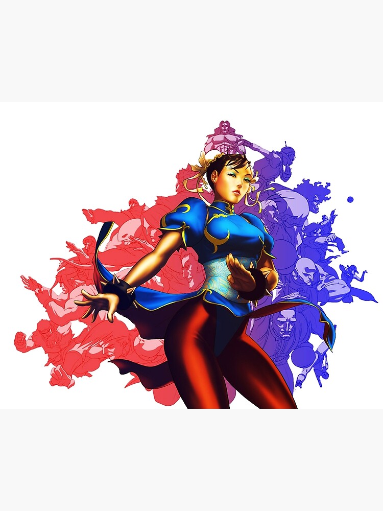 "Chun Li Epic" Canvas Print for Sale by VioletLoveS | Redbubble