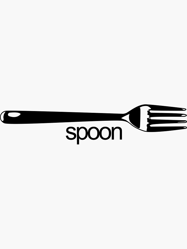 "Spoon" Sticker by Quanzik | Redbubble