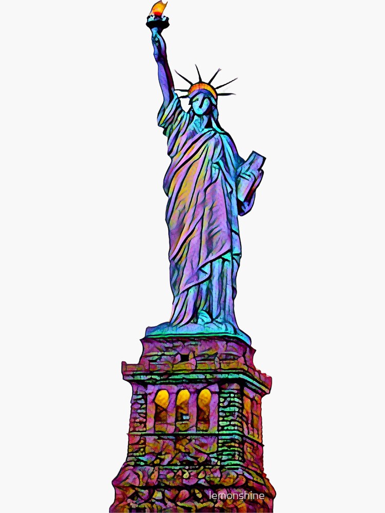 "Liberty Purple" Sticker for Sale by lemonshine | Redbubble