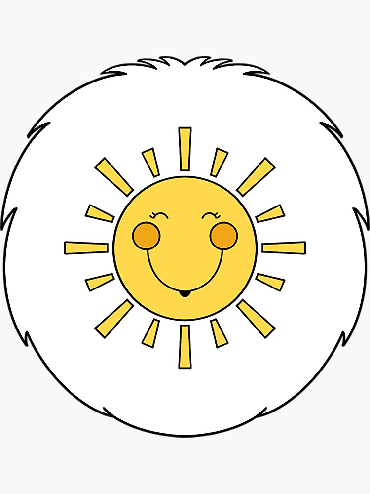 "Funshine Bear T-ShirtFunshine bear belly" Sticker for Sale by ...