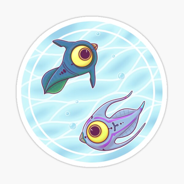 "Subnautica Peepers" Sticker for Sale by Tenti-Q | Redbubble