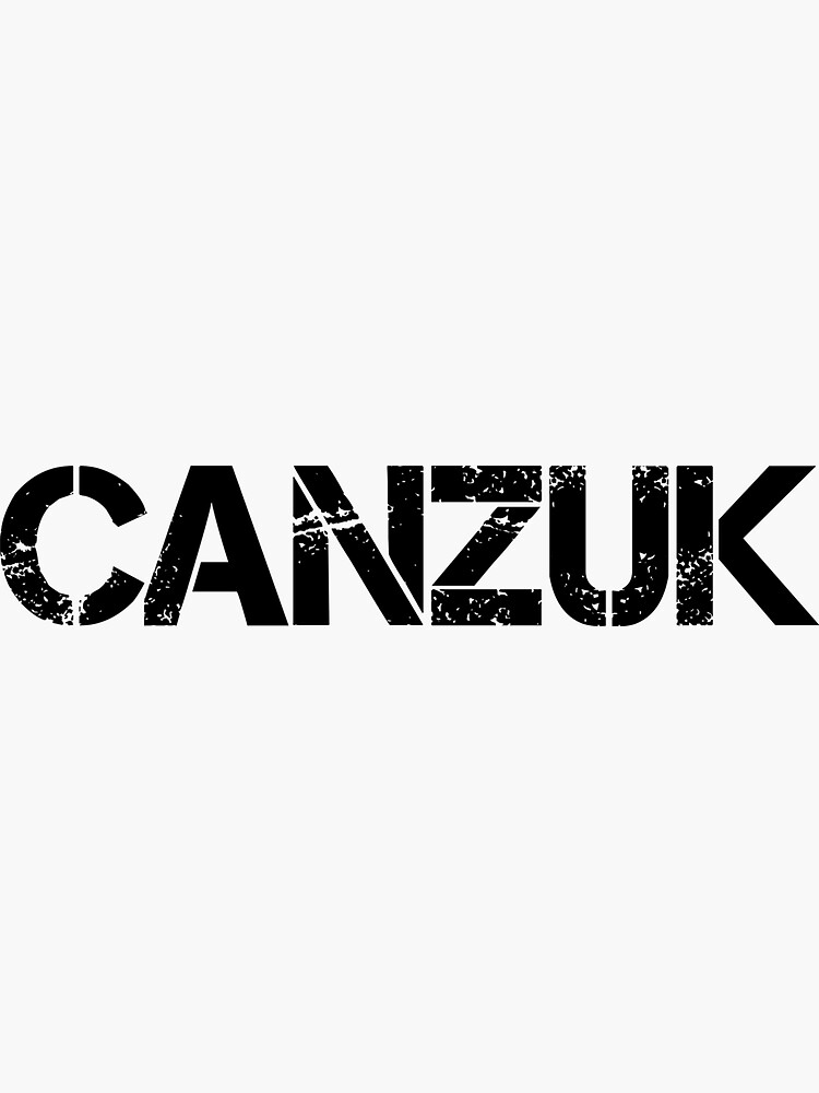 "CANZUK" Sticker for Sale by Bjorn2Bubble | Redbubble