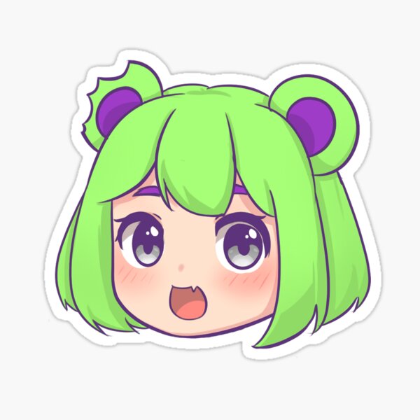 "Chibi Bear Face" Sticker for Sale by TheAtomicBear | Redbubble