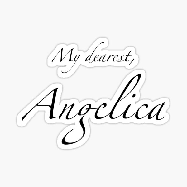 "My dearest," Sticker for Sale by 5RoundsRapid | Redbubble