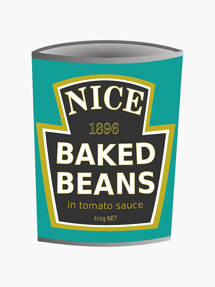 "Baked Beans" Sticker for Sale by usmlelatvia | Redbubble