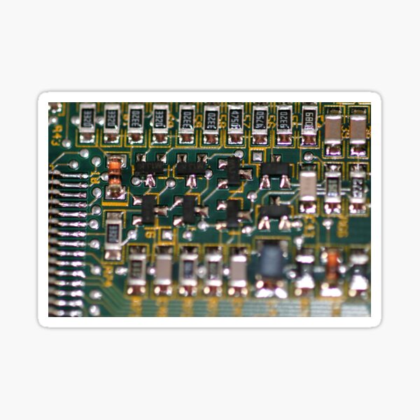 "Circuit Board" Sticker for Sale by hlehnerer | Redbubble