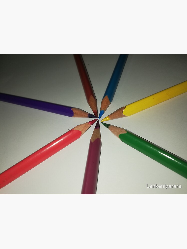 "color pencils" Sticker for Sale by Lankaniperera | Redbubble