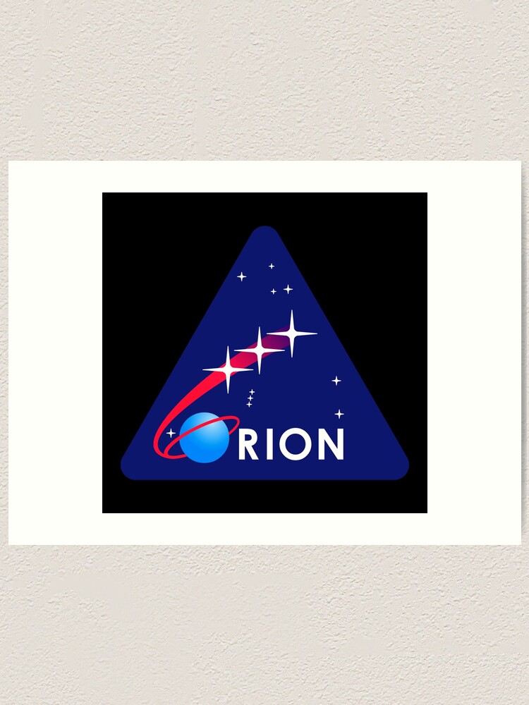 "Orion Multi-Purpose Crew Vehicle Program Logo " Art Print by ...