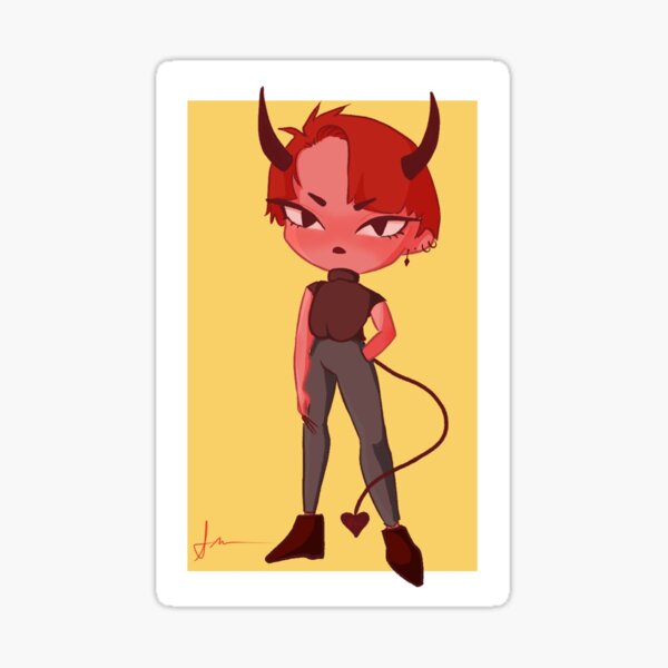 "Little Devi" Sticker for Sale by ESPengu | Redbubble