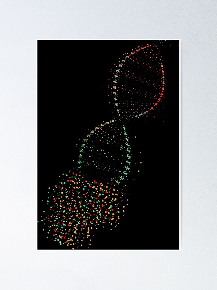 "DNA Strand Biology Cell Biology Molecular Biology" Poster for Sale by ...
