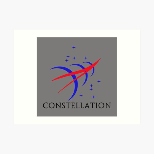 "Constellation program Logo " Art Print by trendistudio | Redbubble