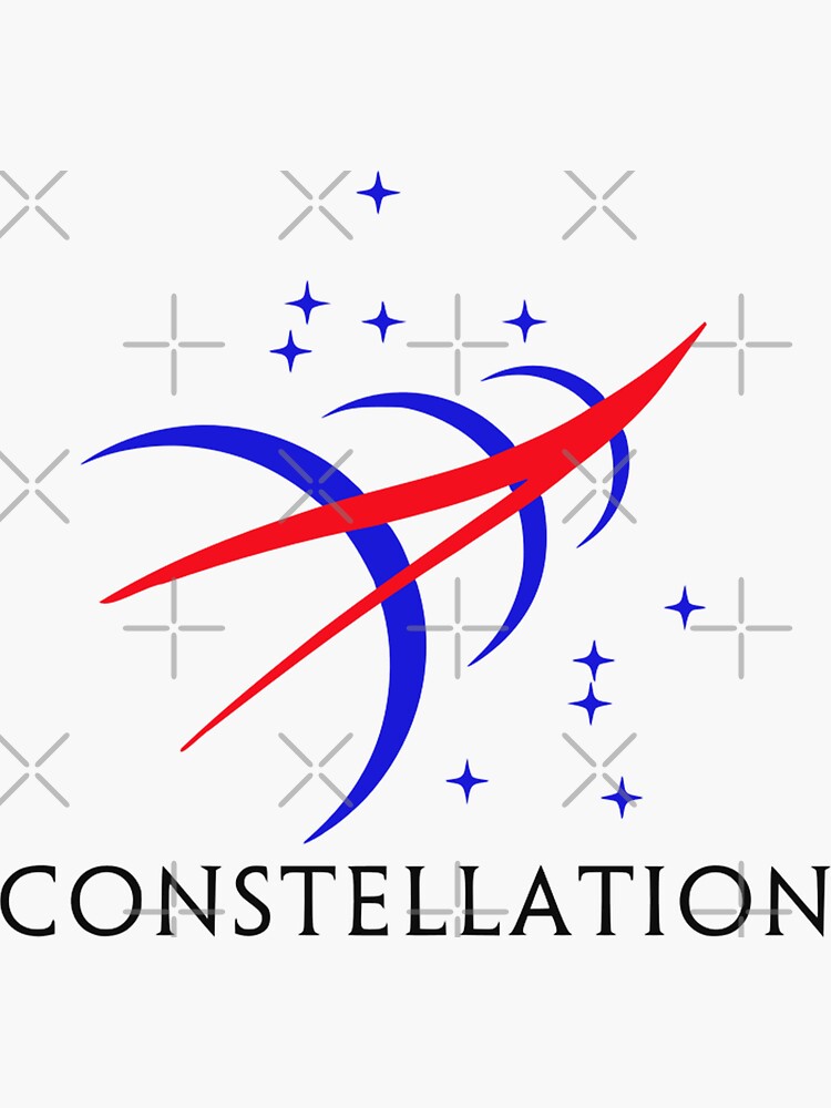 "Constellation program Logo " Sticker for Sale by trendistudio | Redbubble