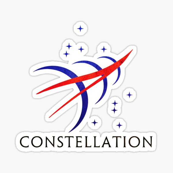 "Constellation program Logo - vintage look" Sticker for Sale by ...
