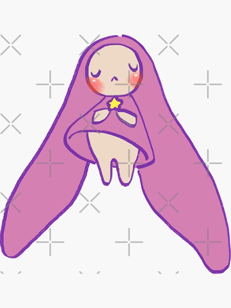 "I draw chobits atashi with star / a city with no people pink pastel ...