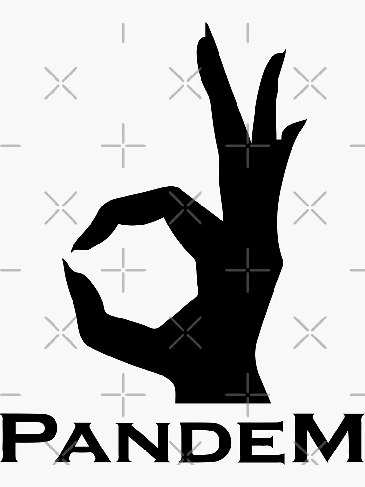 "PANDEM" Sticker for Sale by JDMShop | Redbubble