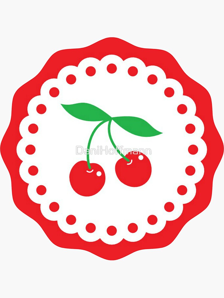 "Cherry Pie" Sticker by DaniHoffmann | Redbubble