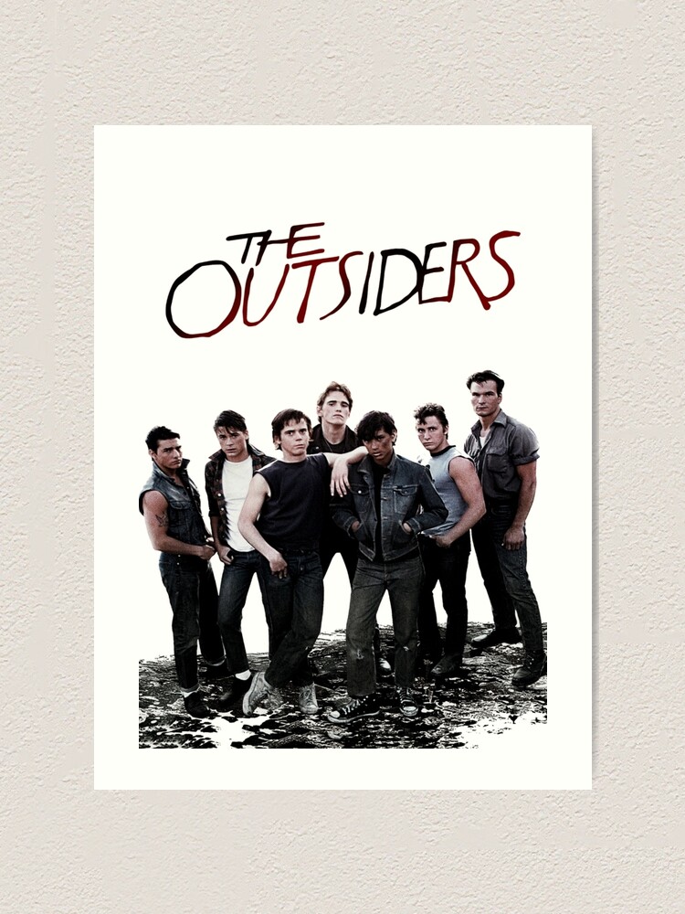 "the outsiders" Art Print for Sale by Niallo76 | Redbubble