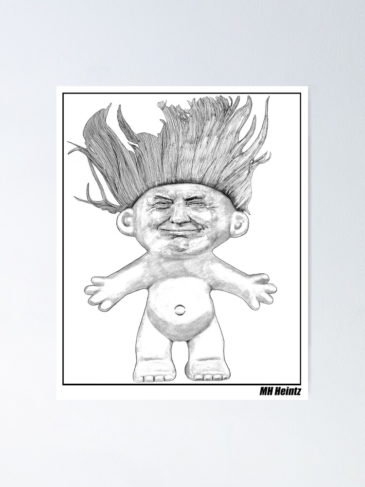 "Troll" Poster for Sale by walterdoe | Redbubble