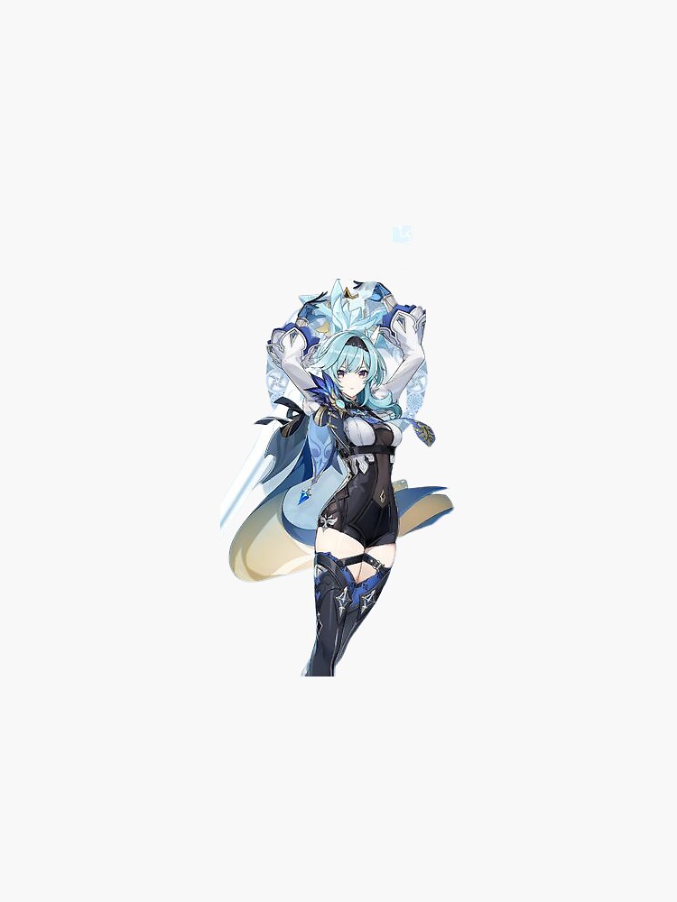 "genshin impact Eula" Sticker for Sale by denst-shirts | Redbubble