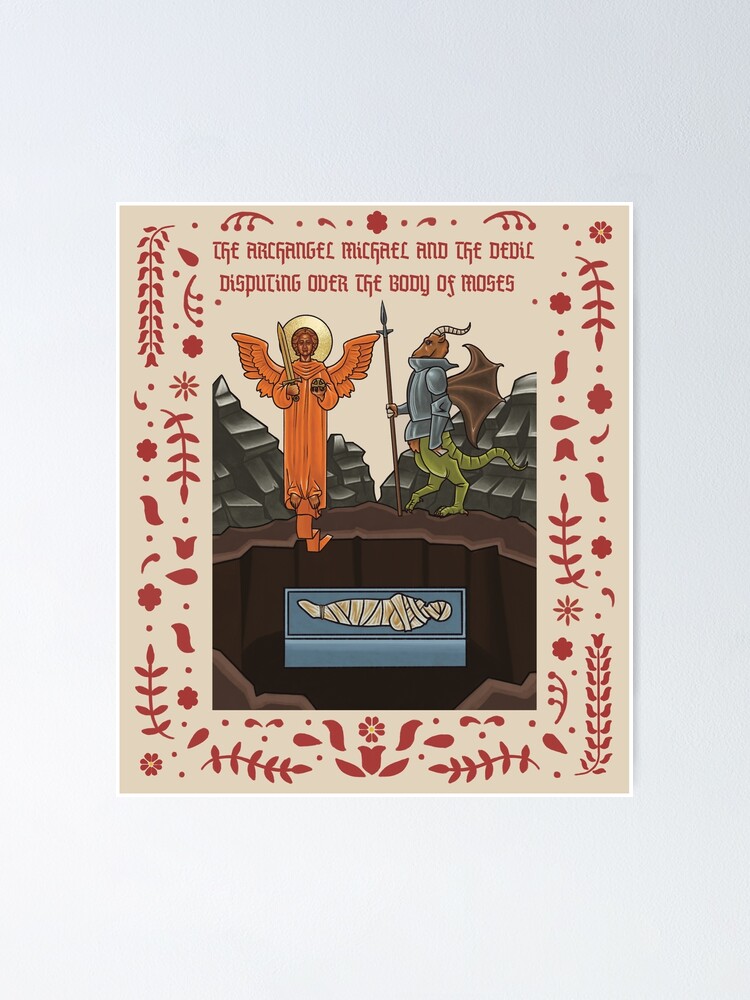 "Icon of the Archangel Michael and the Devil Disputing Over the Body of ...