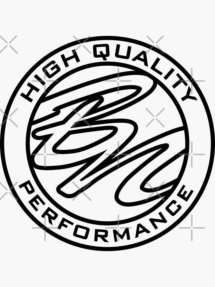 "BN SPORTS" Sticker for Sale by JDMShop | Redbubble