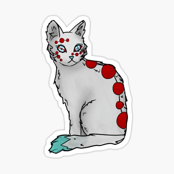 "Rui Cat" Sticker for Sale by crooksnanny | Redbubble