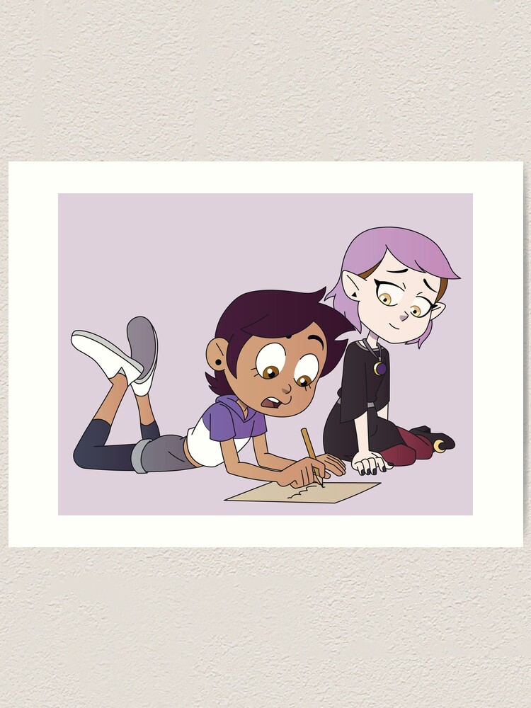 "Lumity | The Owl House" Art Print for Sale by artnchfck | Redbubble