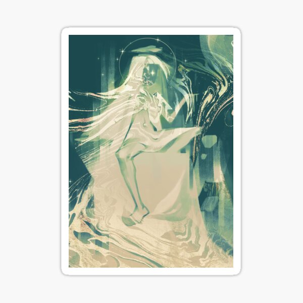 "01. Ashes" Sticker for Sale by kholouzart | Redbubble