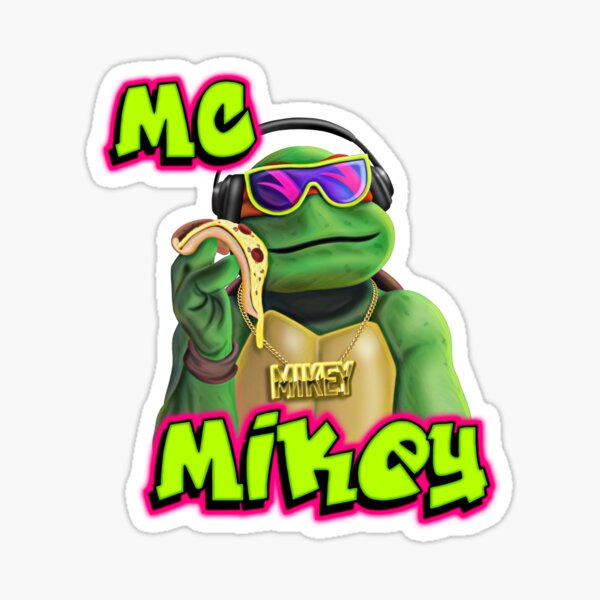 "MC MIKEY" Sticker for Sale by wil2liam4 | Redbubble