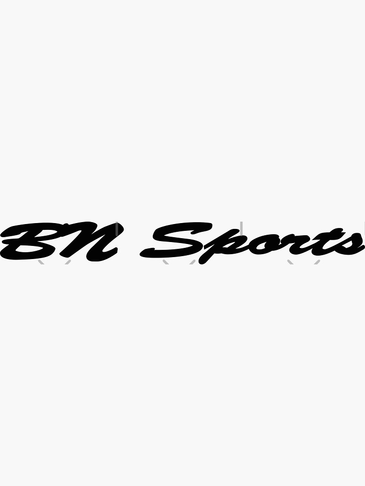 "BN SPORTS" Sticker for Sale by JDMShop | Redbubble