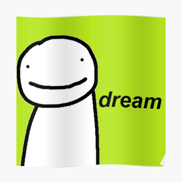 "Dream Minecraft Logo" Poster by JayArt360 | Redbubble