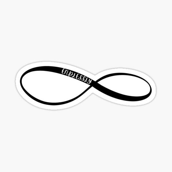 "Endlessly " Sticker for Sale by SimonHai | Redbubble