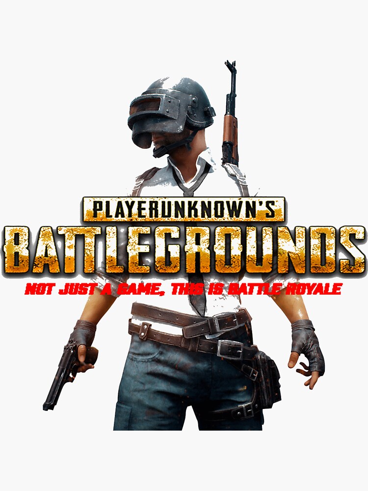 "Pubg sticker" Sticker by Hajeralragig | Redbubble