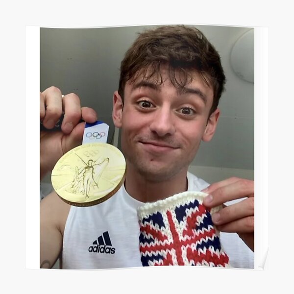 "tom daley" Poster by Rokoshop | Redbubble