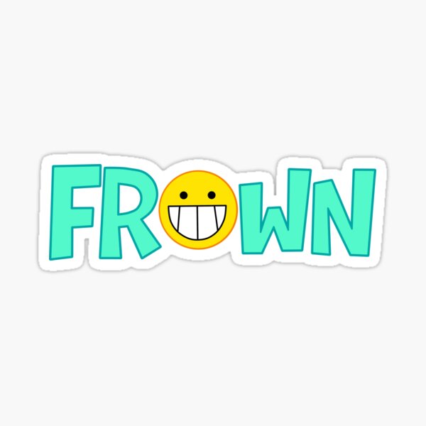 "Election Day Frown" Sticker for Sale by Lanthart | Redbubble
