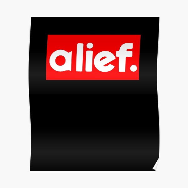 Póster «Camisetas alief, camisetas alief alief, camisetas alief alief ...