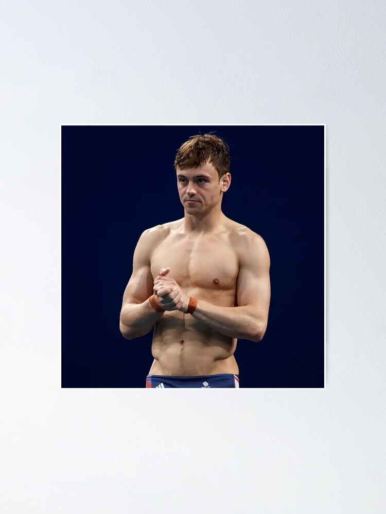 "tom daley" Poster for Sale by Rokoshop | Redbubble