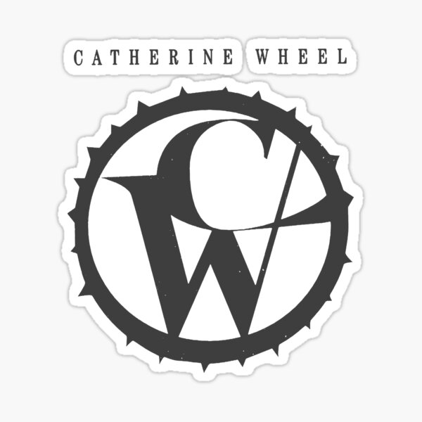 "Catherine Wheel" Sticker for Sale by BristolHummm | Redbubble