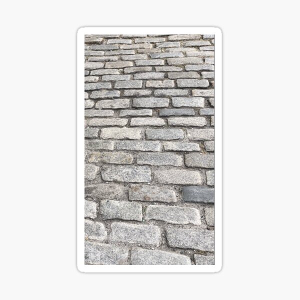 "Cobblestone" Sticker for Sale by BullishGraphics | Redbubble