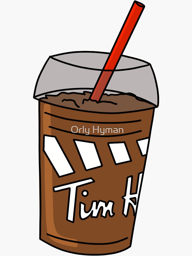 "Tim Horton’s Ice Capp" Sticker for Sale by OrlysArt | Redbubble