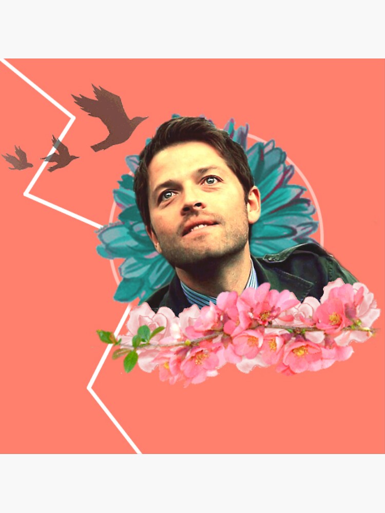 "Castiel AKF" Sticker for Sale by preciousbucky | Redbubble