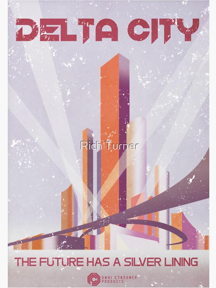 "OCP Delta City" Sticker for Sale by richturner81 | Redbubble