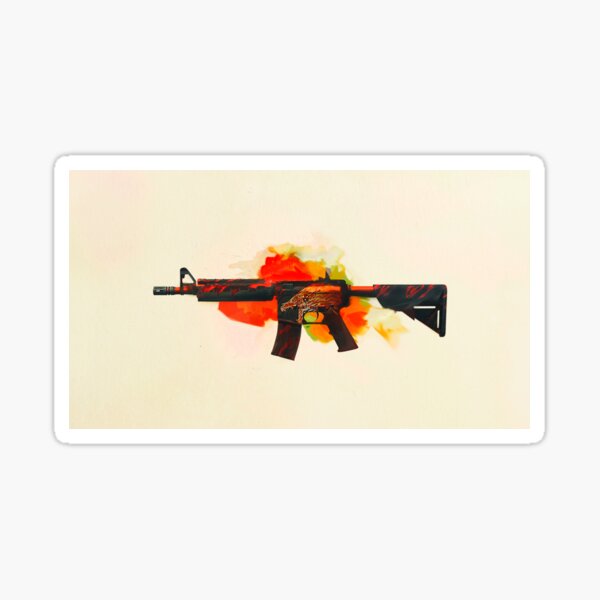 "CS:GO M4A4 Howl" Sticker for Sale by LexyLady | Redbubble