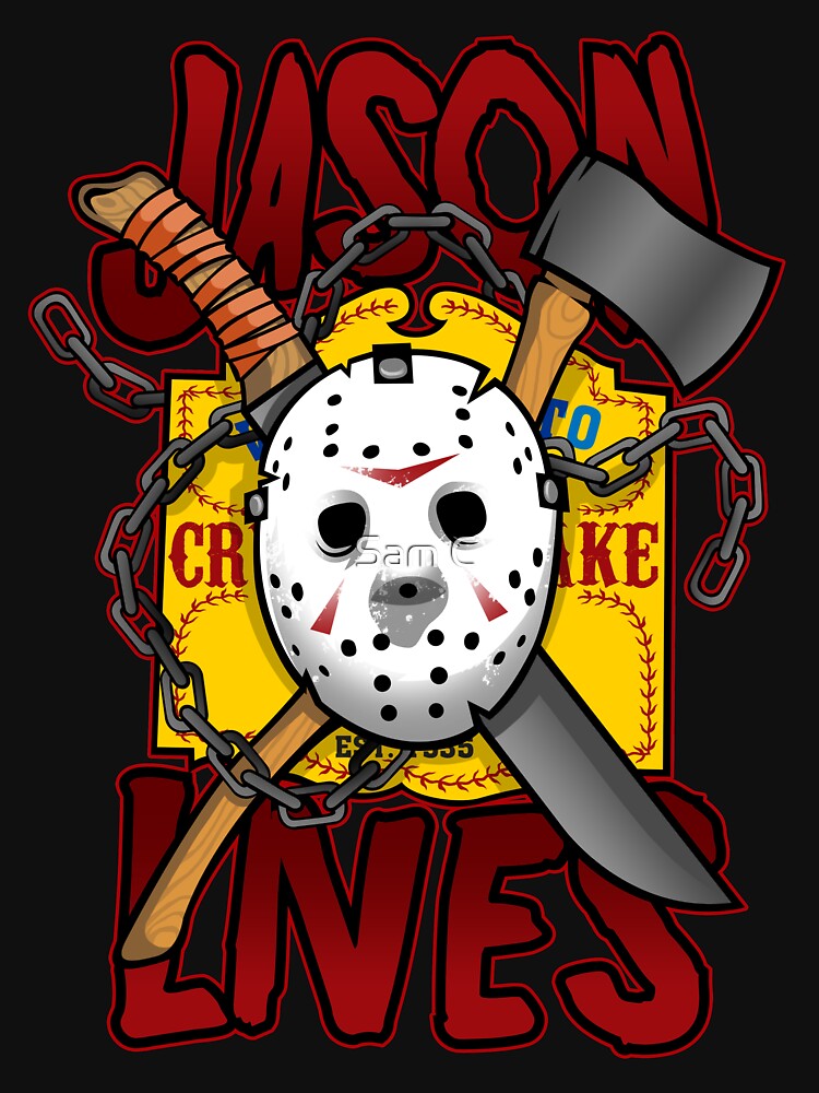 "Jason Lives " T-shirt for Sale by samRAW08 | Redbubble | jason ...