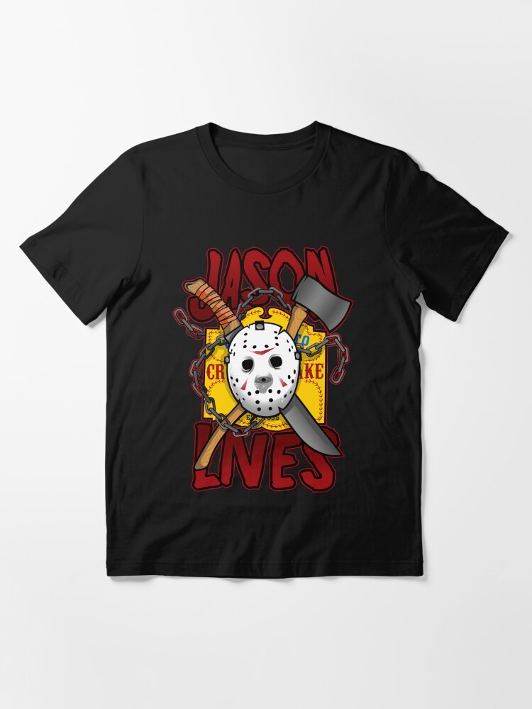 "Jason Lives " T-shirt for Sale by samRAW08 | Redbubble | jason ...