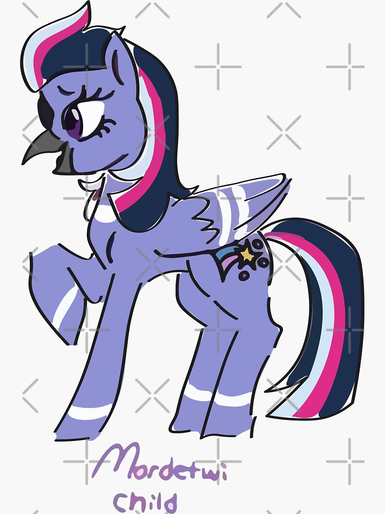 "Mordetwi" Sticker by PincraftArt | Redbubble