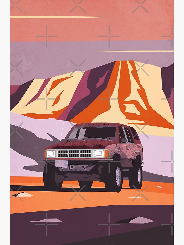 "First Gen Toyota 4Runner" Poster for Sale by Doug1234 | Redbubble