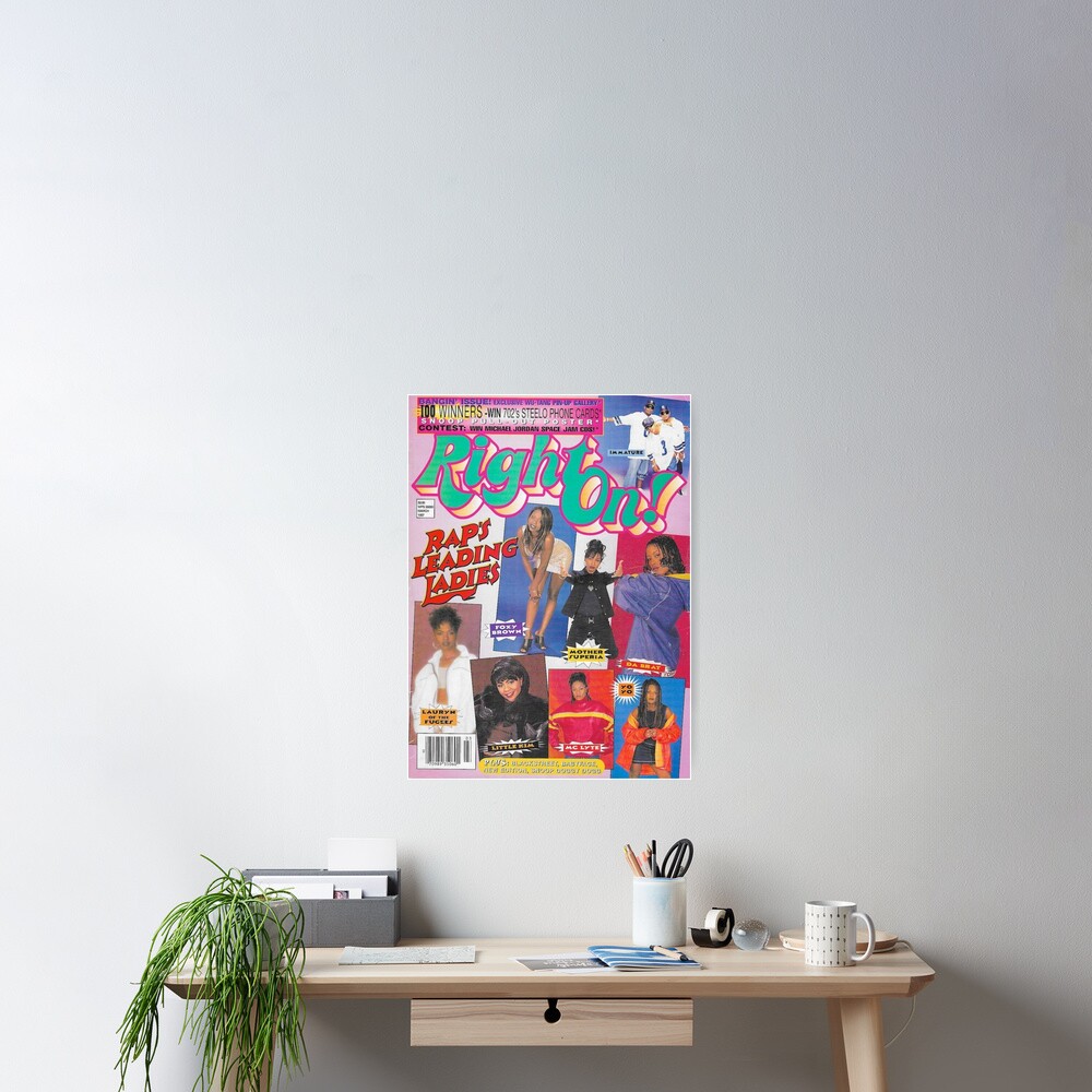 "90s magazine poster" Poster for Sale by archangel444 | Redbubble