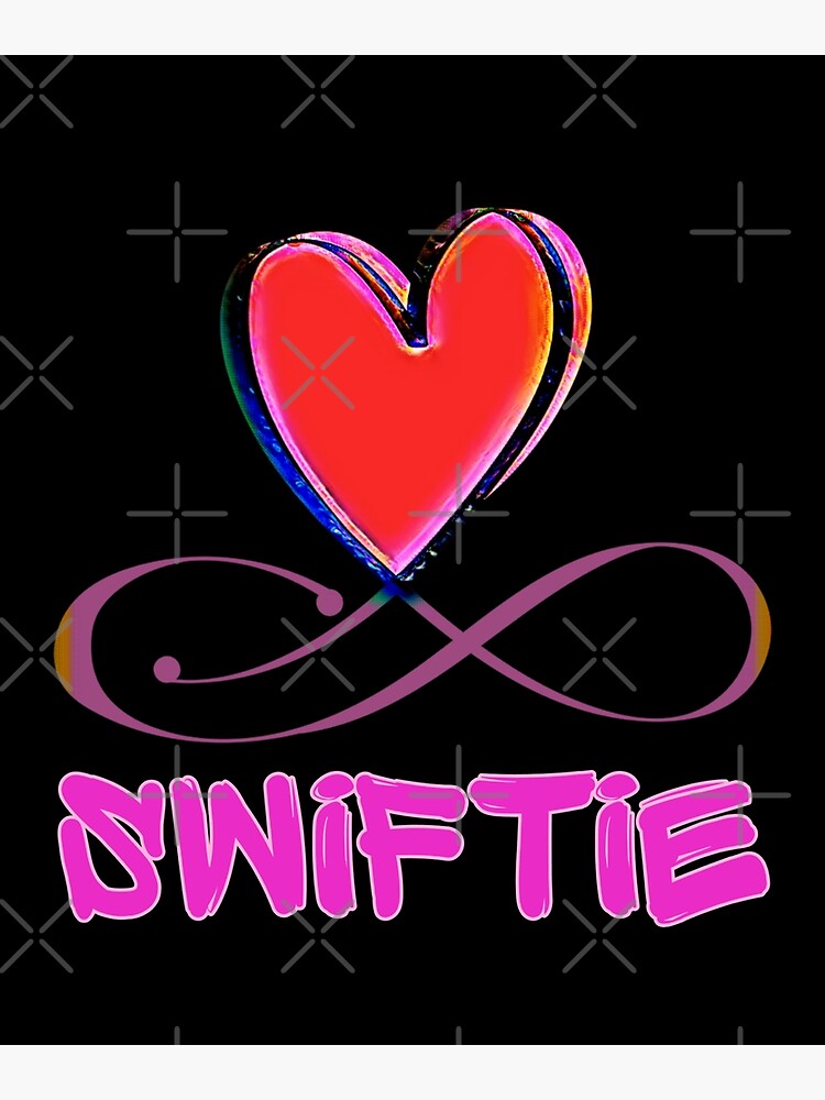 "Swiftie, infinity sign, sunset colors" Poster for Sale by efenem ...